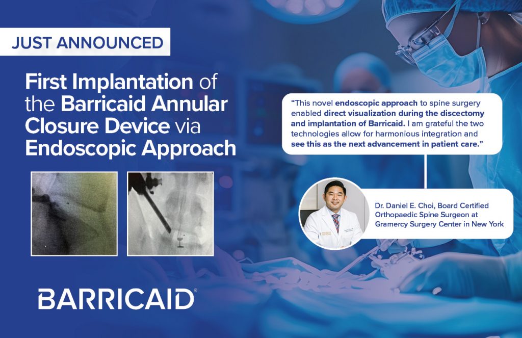 Intrinsic Therapeutics Announces the First Implantation of the ...